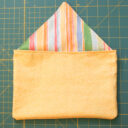 How to Sew a Button Closure Pouch | Chica and Jo