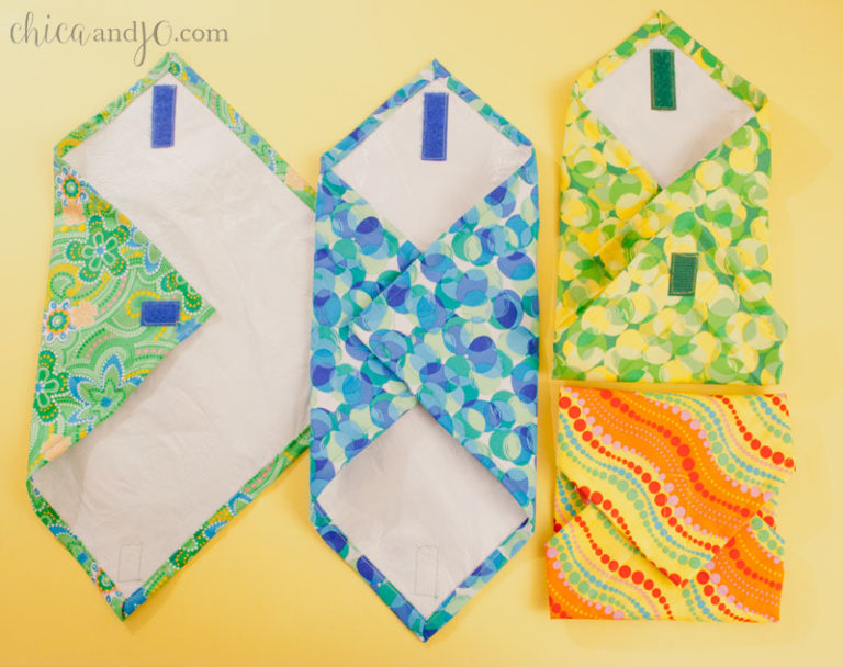 Fused Plastic Sandwich Wraps | Chica and Jo