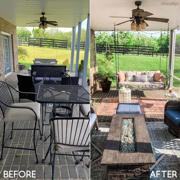 Southern Screen Porch Decorating Ideas | Chica and Jo