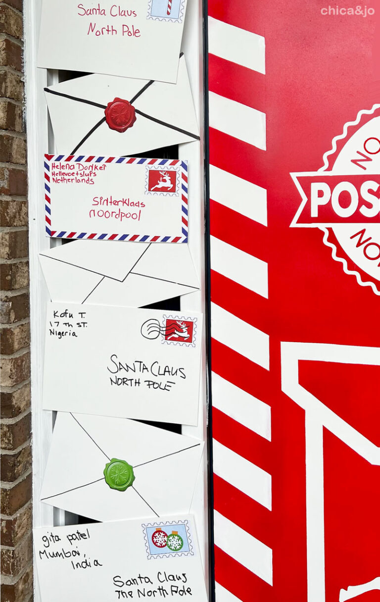 North Pole Post Office Christmas Decorations | Chica and Jo