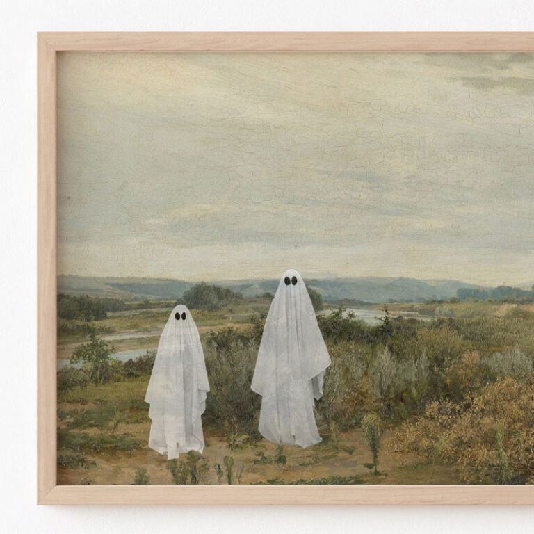 10 Thrifted Ghost Painting Ideas - TikTok Trend | Chica and Jo