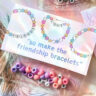 Taylor Swift Valentines with Friendship Bracelets | Chica and Jo