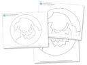 Oogie Boogie Pumpkin Stencils for Nightmare Before Christmas | Chica and Jo