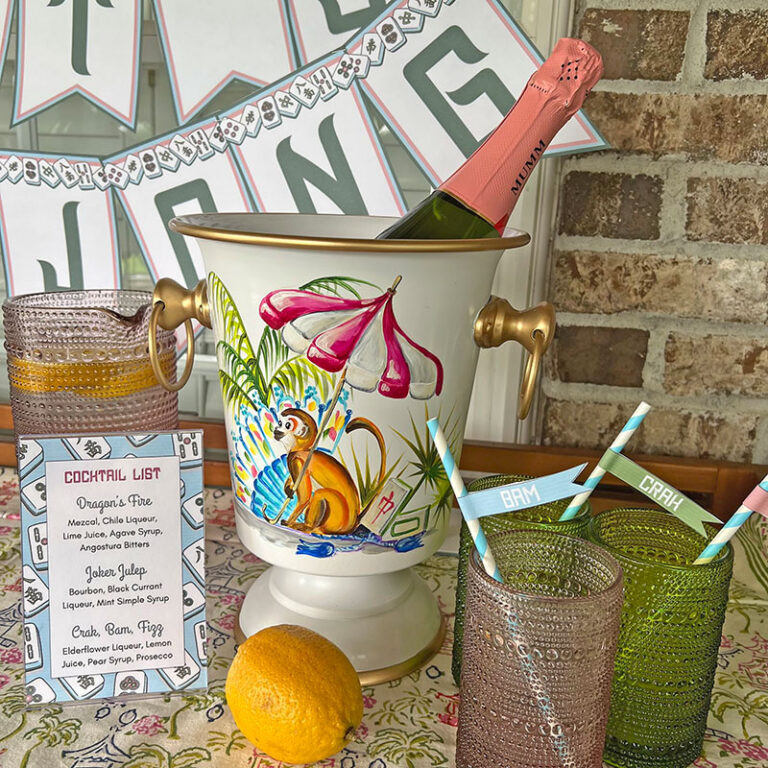 Mahjong Party Cocktail Recipes | Chica and Jo